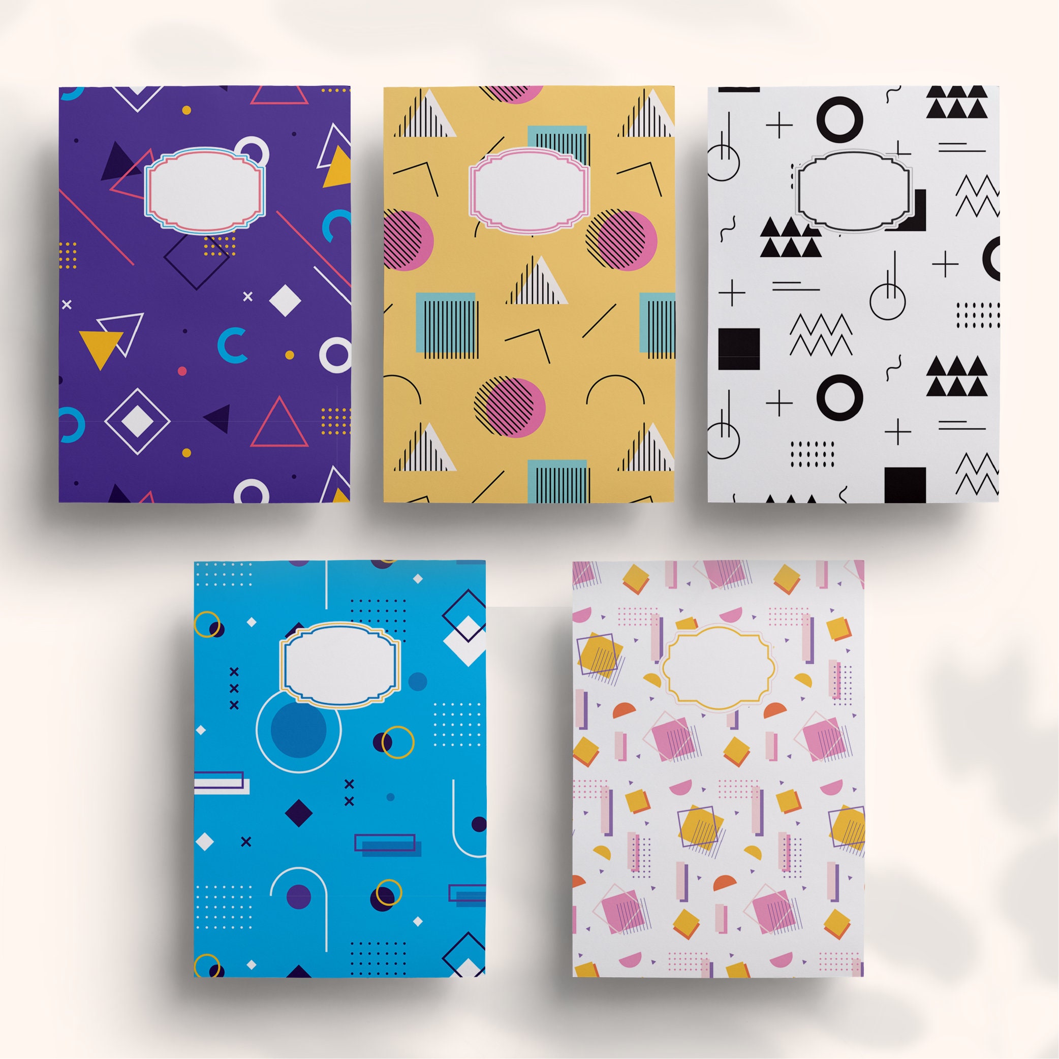 Paperback Book Cover 21 | 6x9+8.5x11 100pages | Digital Pattern ...