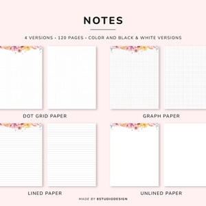 2022 Monthly Planner Printable, Dated Month on 1 Page, Monthly ...