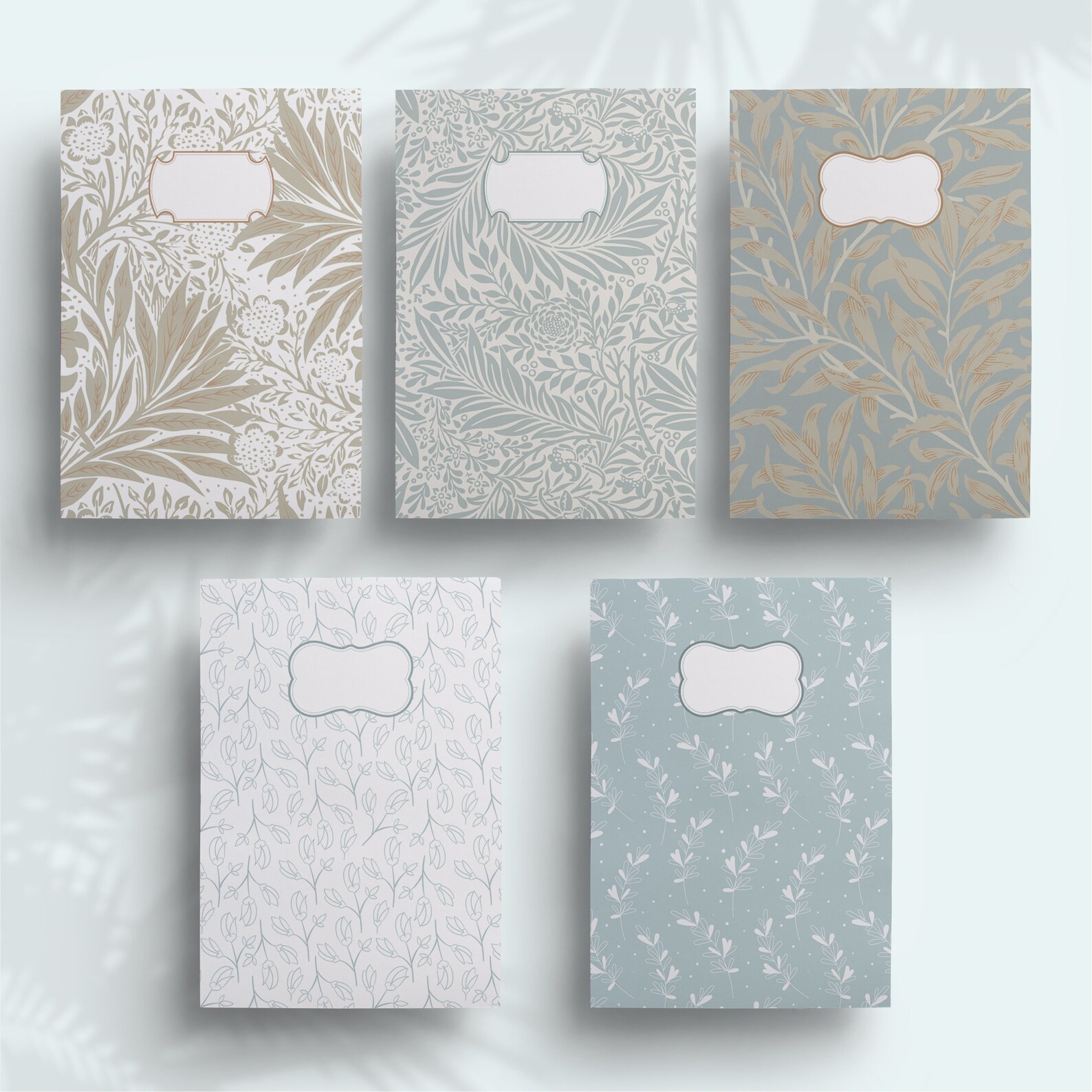 Paperback Book Cover 16 | 6x9+8.5x11 100pages | Digital Pattern ...