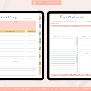 Student Digital Planner, College School iPad Planner, Academic Digital ...