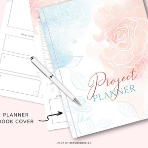 Project Planner Printable - Productivity Planner, Project Management ...