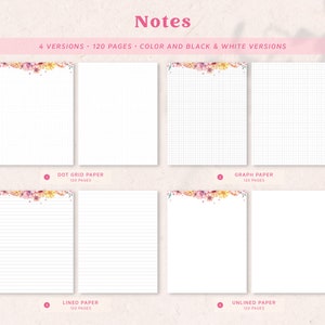 2022 Monthly Planner Printable Dated Month on 2 Pages | Etsy
