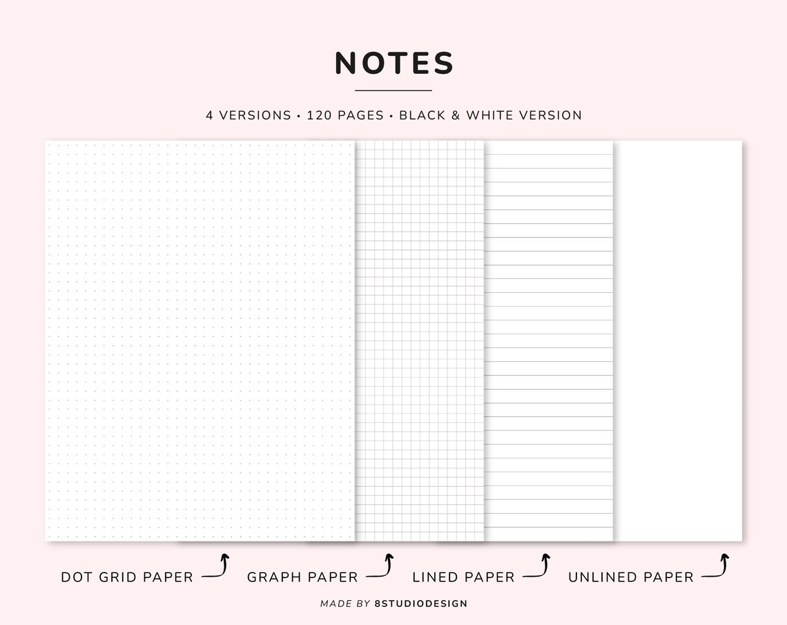 2022 Monthly Planner Printable, Dated Month on 2 Pages, Monthly ...