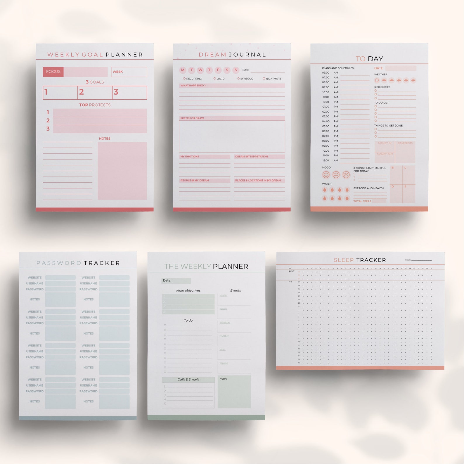 KDP Mega Pack 23 Printable Templates Bundle KDP Interiors Editable PDF ...