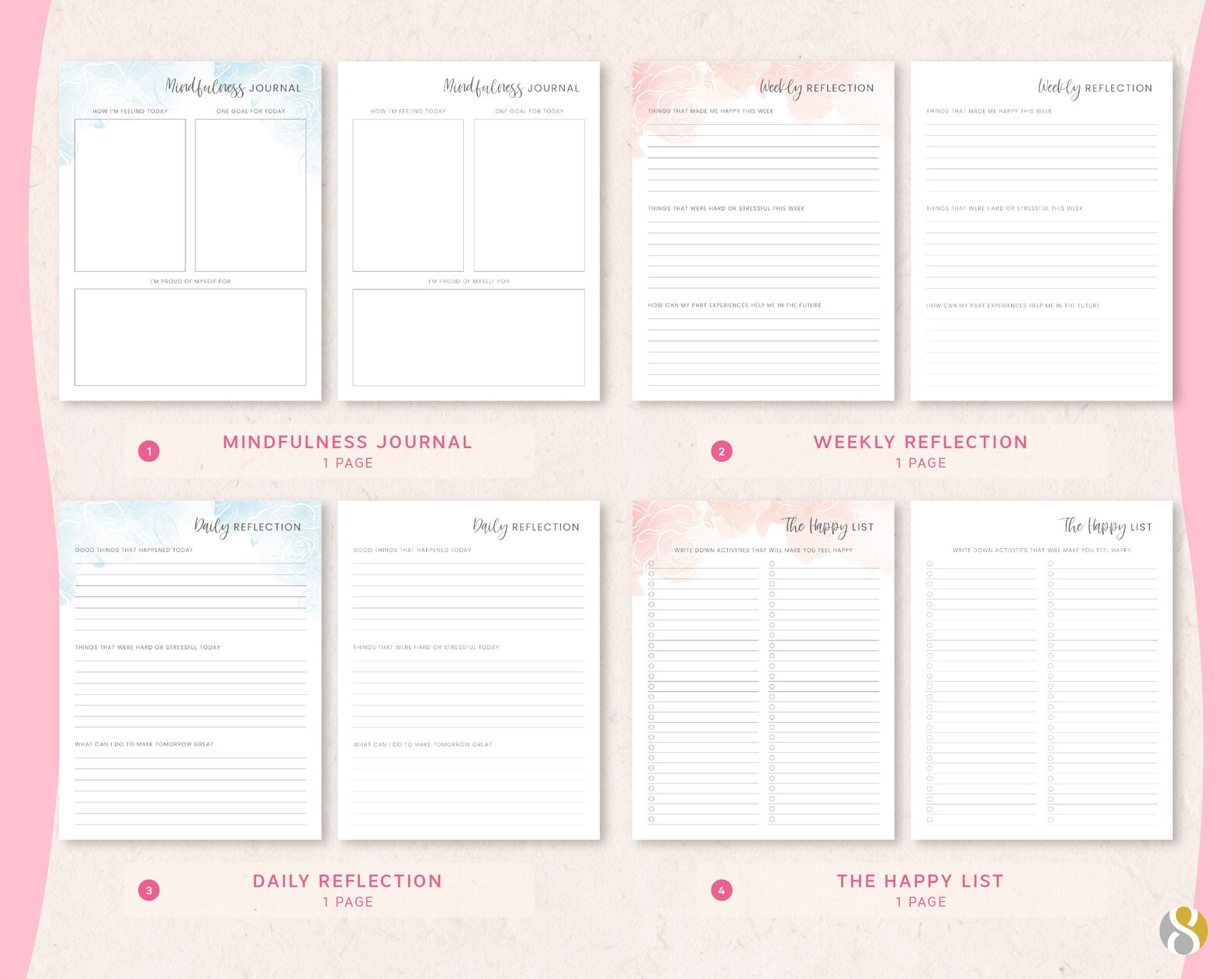 Self Love Journal Planner Printable Wellness Journal Self | Etsy