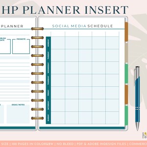 Content Planner PDF Printable - Editable Post and Content Planner ...