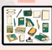 Study Digital Planner Sticker Digital Stickers for Goodnotes, Study ...