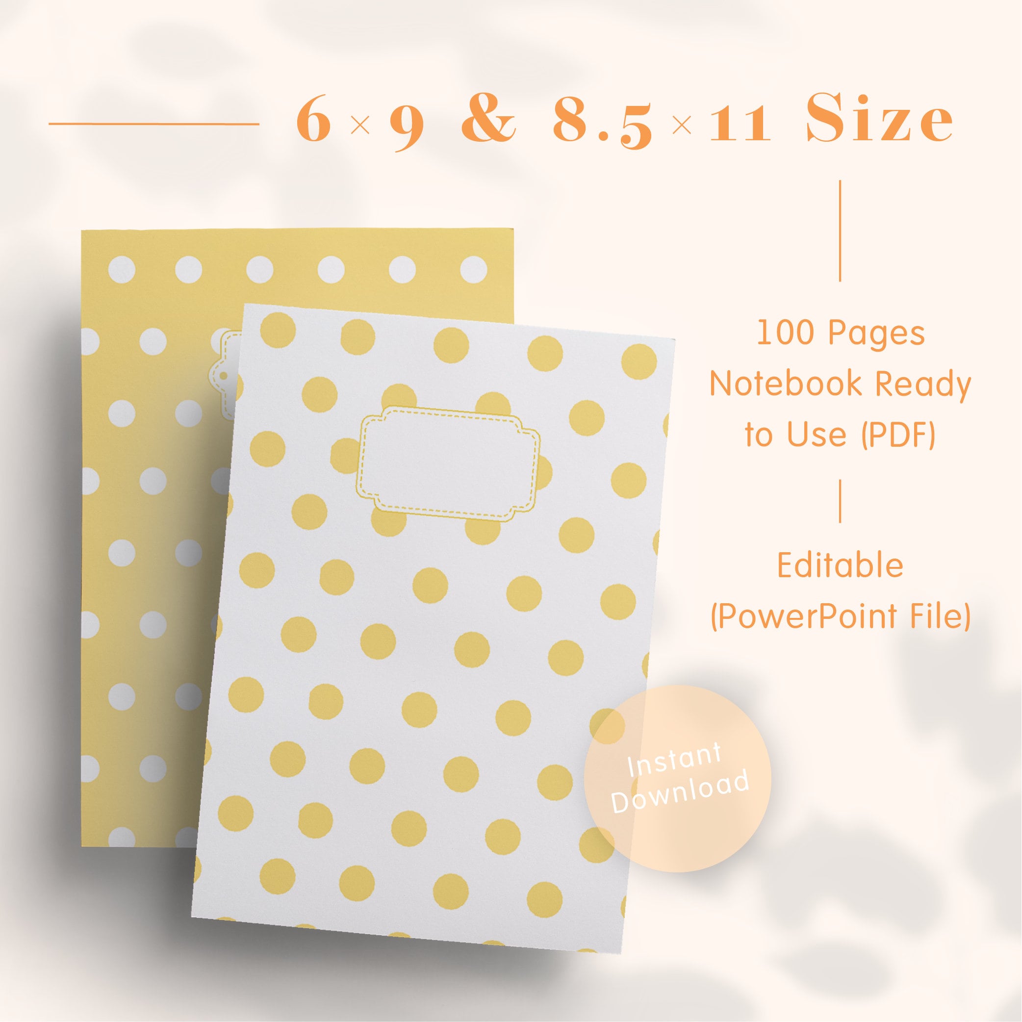 Paperback Book Cover 10 | 6x9+8.5x11 100pages | Digital Pattern ...