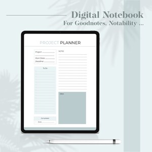 Project Draft Planner Printable Template KDP Interiors Editable, Printable PDF, Editable ...