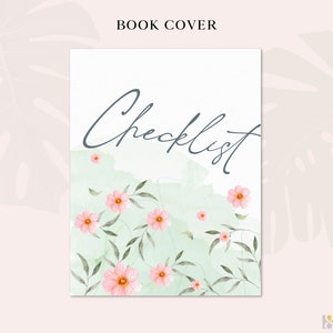 Checklist Template - Planner Printable, Daily Planner, Task List, Daily ...