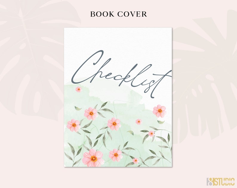 Checklist Template - Planner Printable, Daily Planner, Task List, Daily ...