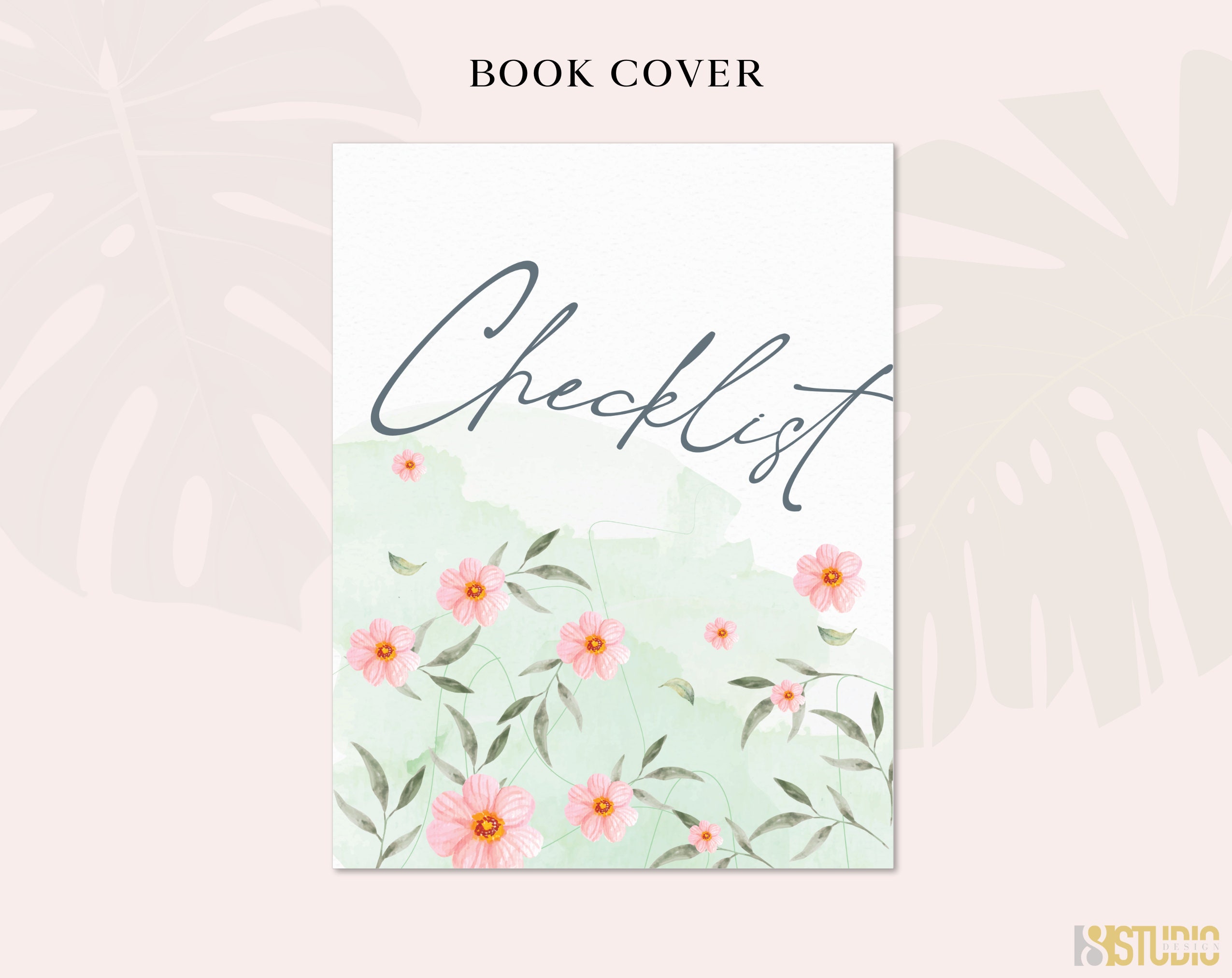 Checklist Template - Planner Printable, Daily Planner, Task List, Daily ...