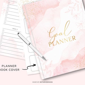 Goal Planner Insert - Planner Printable, Goal Tracker, Goal Setting ...