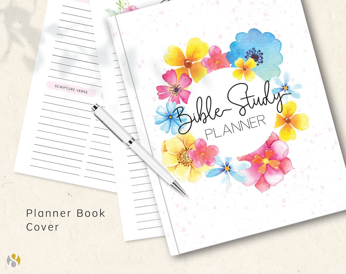 Bible Study Planner Template Planner Printable, Prayer Journal ...