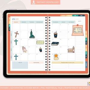 Bible Digital Stickers - Digital Stickers for Goodnotes Planner ...