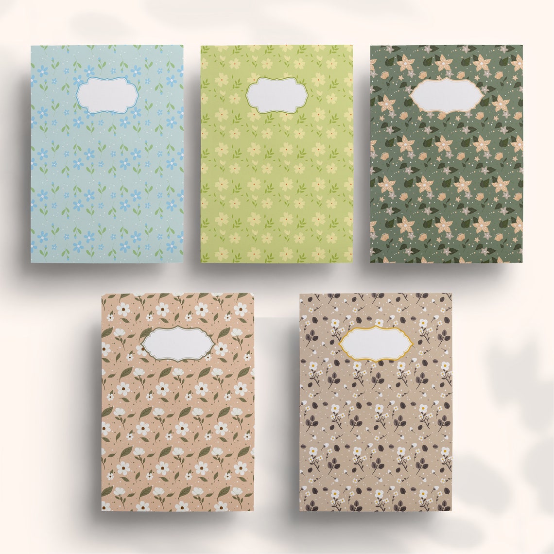 Paperback Book Cover 14 6x98.5x11 100pages Digital Pattern Notebook ...