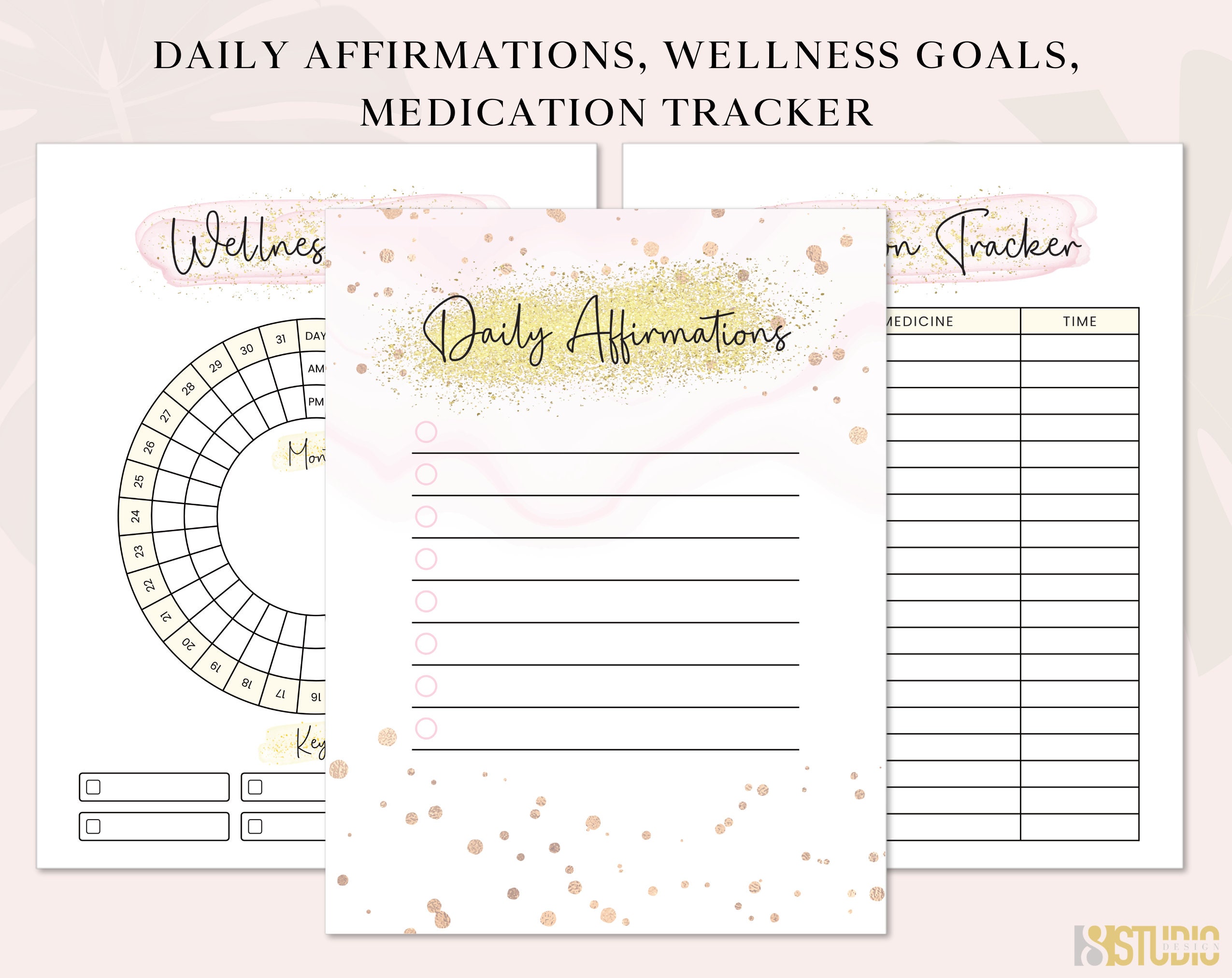 Free Printable Wellness Journal Template