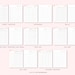 Goal Planner - Planner Printable, Goal Digger, Goal Tracker, Goal Board ...