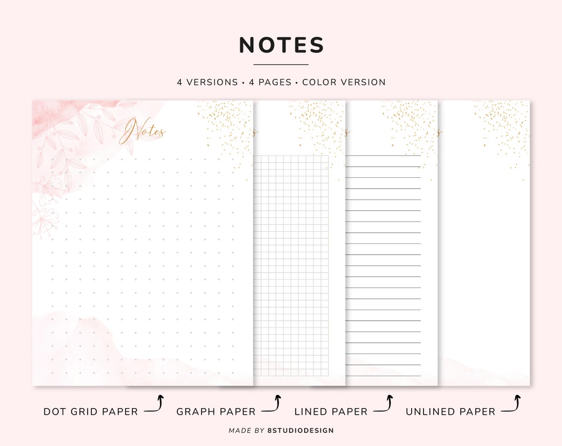 Goal Planner Insert - Planner Printable, Goal Tracker, Goal Setting ...