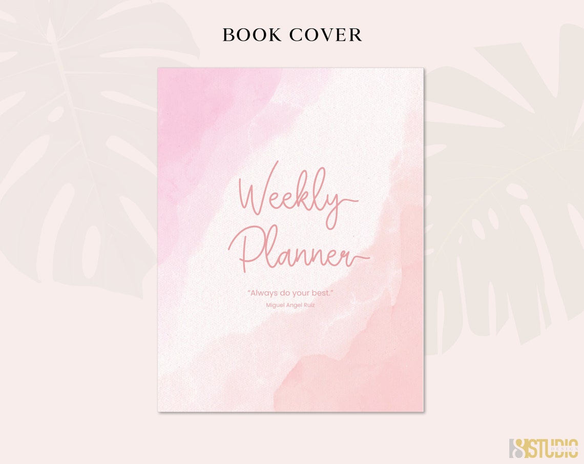 Weekly Planner Template Planner Printable Weekly To Do | Etsy