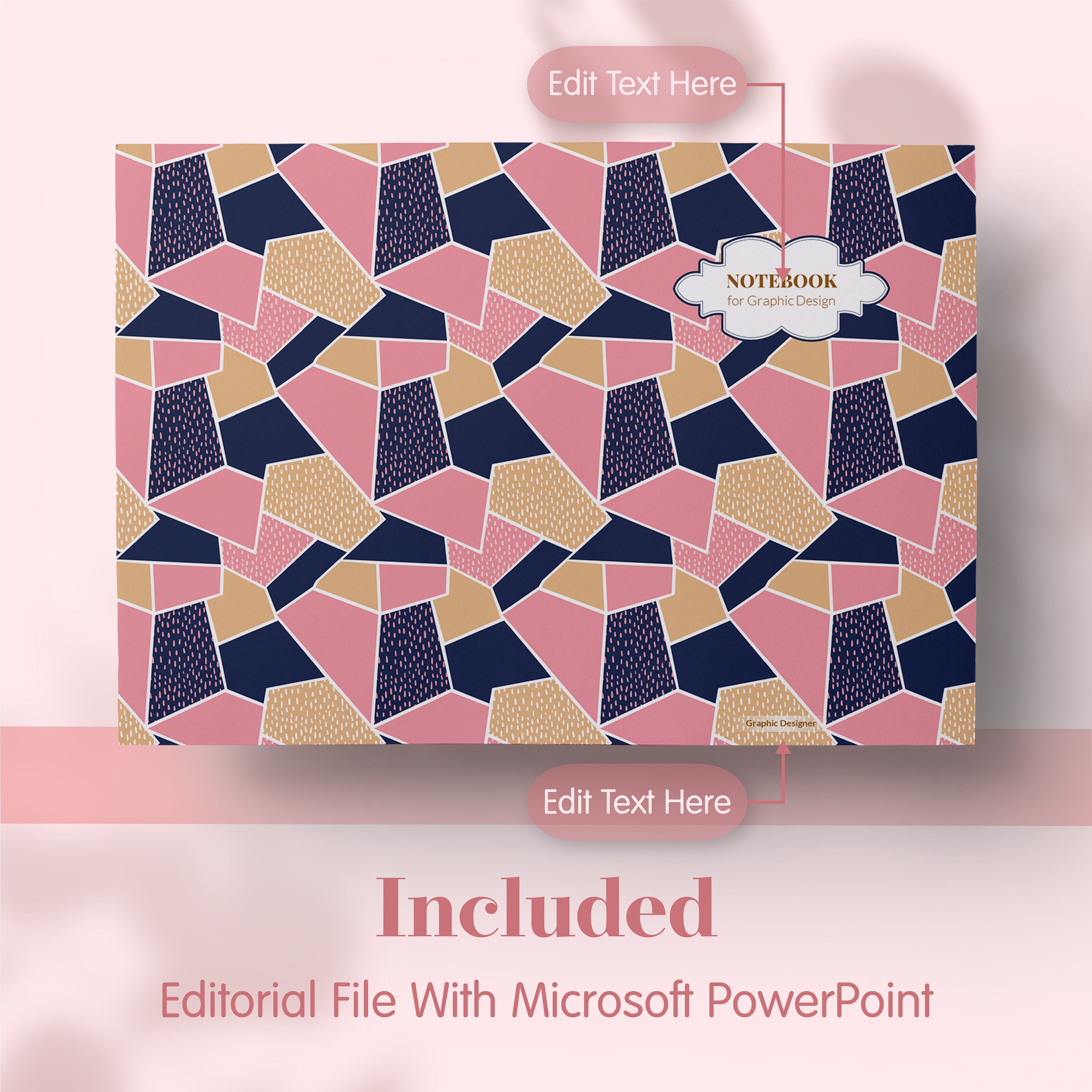 Paperback Book Cover 9 | 6x9+8.5x11 100pages | Digital Pattern Notebook ...