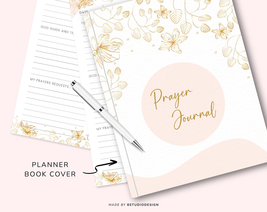 Prayer Journal Planner Printable, Bible Journaling, Bible Study, Bible ...