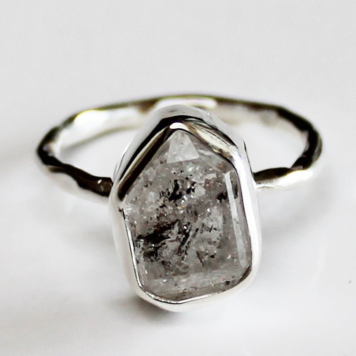 925 Solid Sterling Silver Raw Rough Cut Semi Precious Natural - Etsy