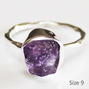 925 Solid Sterling Silver Raw Rough Cut Semi Precious Natural | Etsy