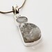 925 Solid Sterling Silver Raw Rough Cut Semi Precious Natural White ...
