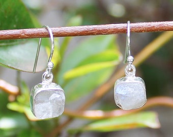 925 Solid Sterling Silver Raw Rough Cut Semi Precious Natural - Etsy