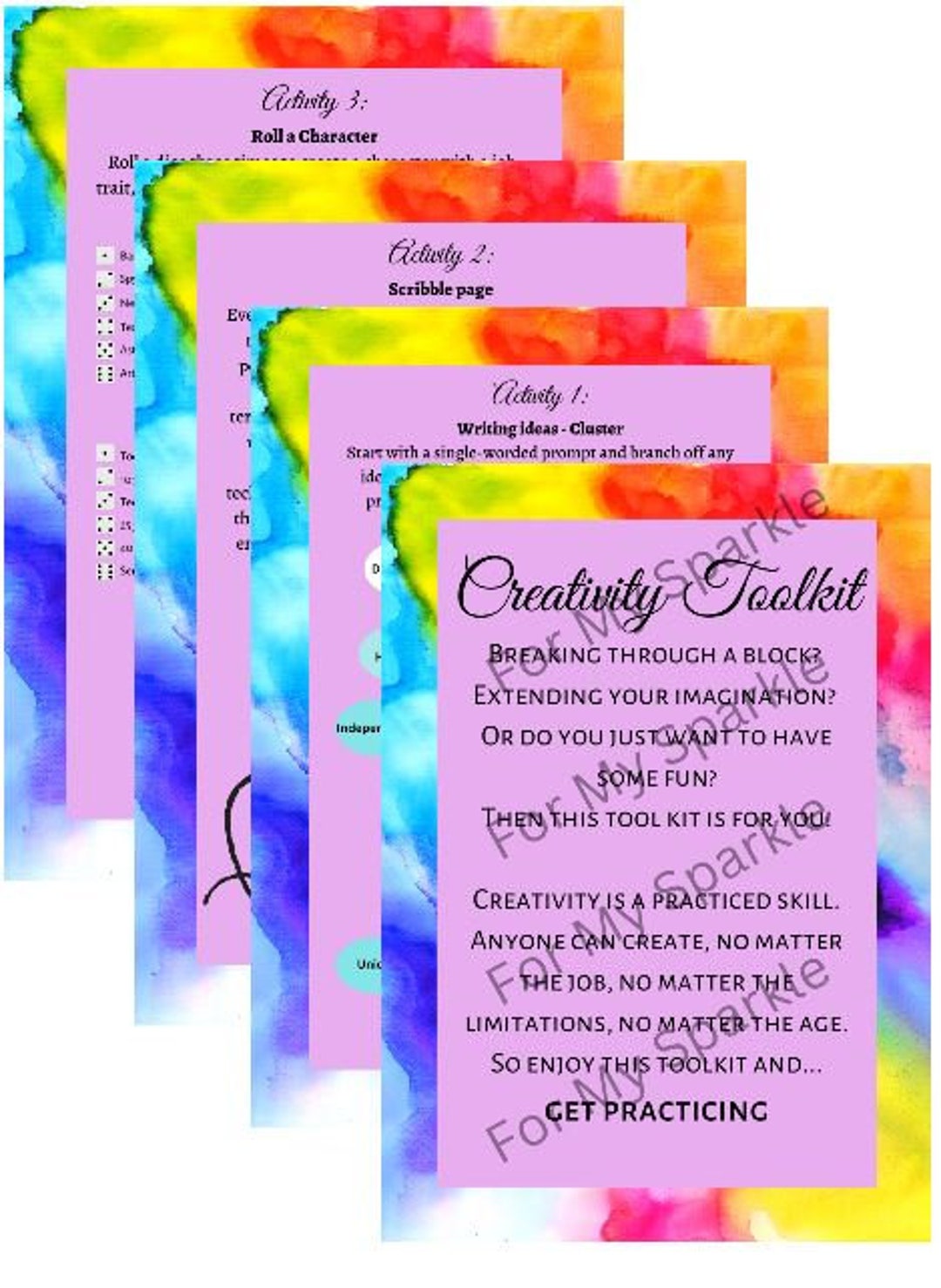 Digital Creativity Toolkit Printable - Etsy