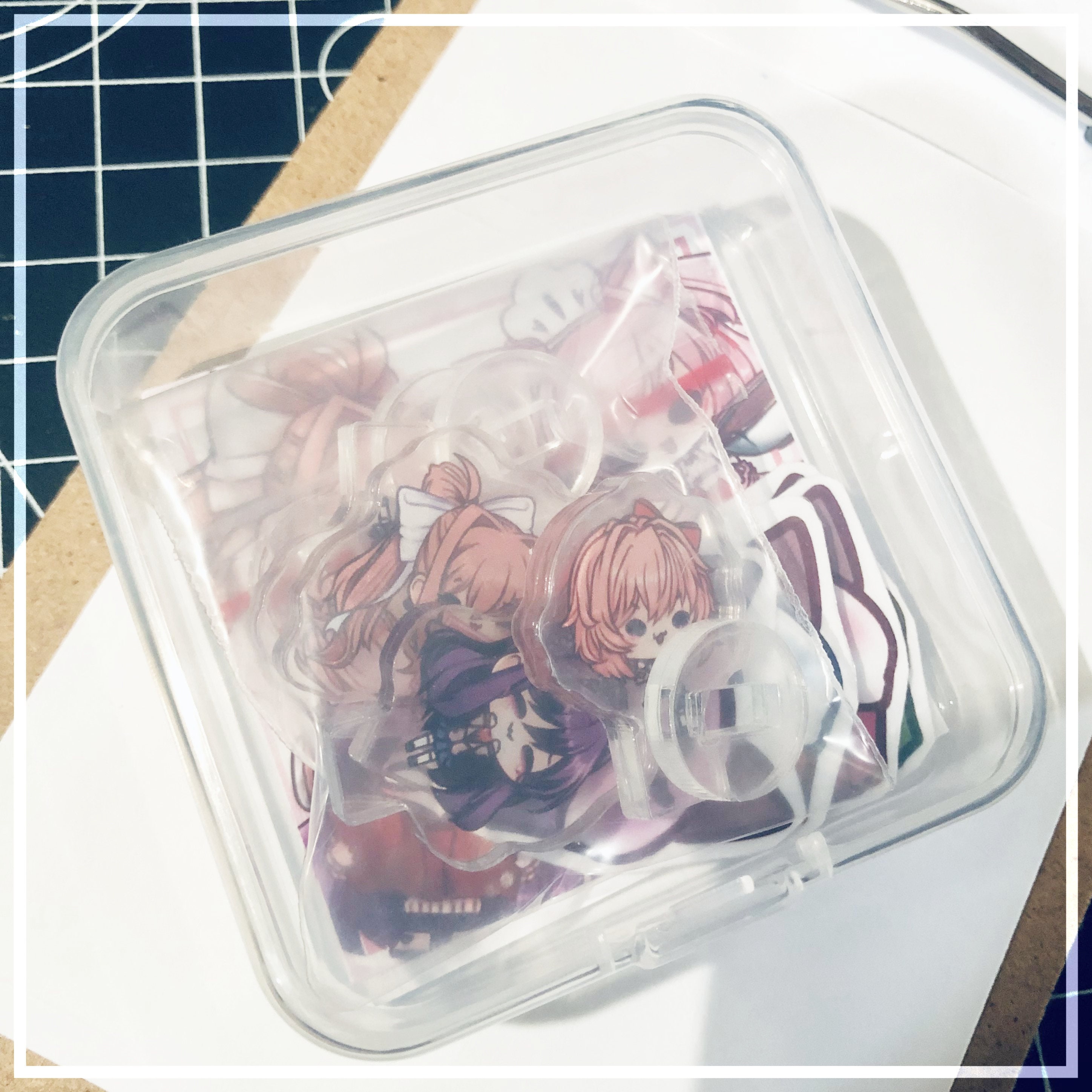 Mini Tiny DDLC Acrylic Stands, Doki Doki Literature Club - Etsy