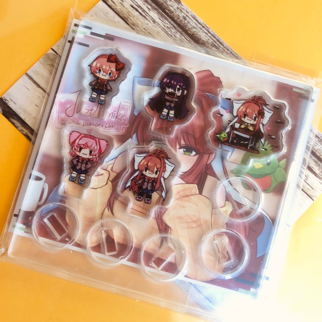 Mini Tiny DDLC Acrylic Stands Doki Doki Literature Club - Etsy UK