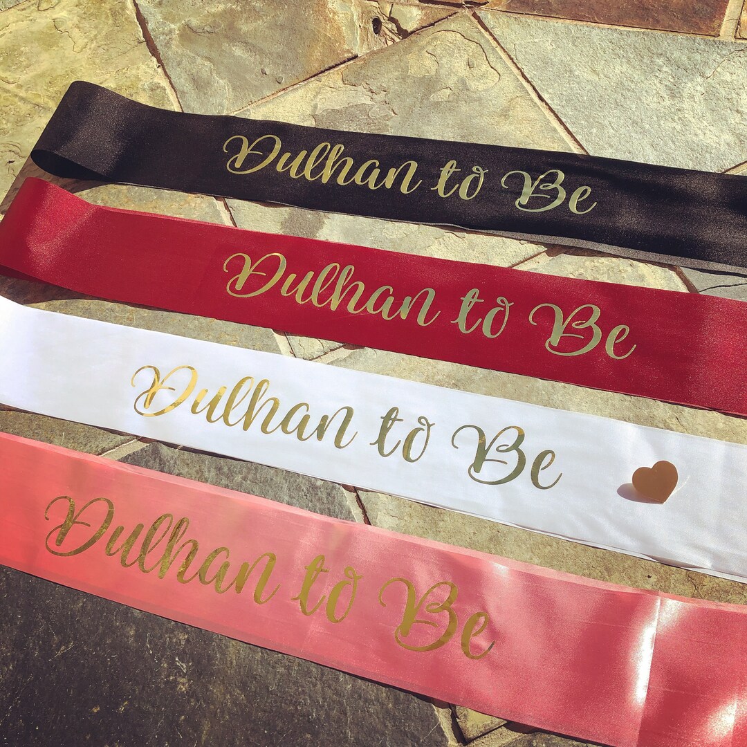 Dulhan to Be Sashes, Indian Wedding, South Asian Bride, Saree Sisters ...