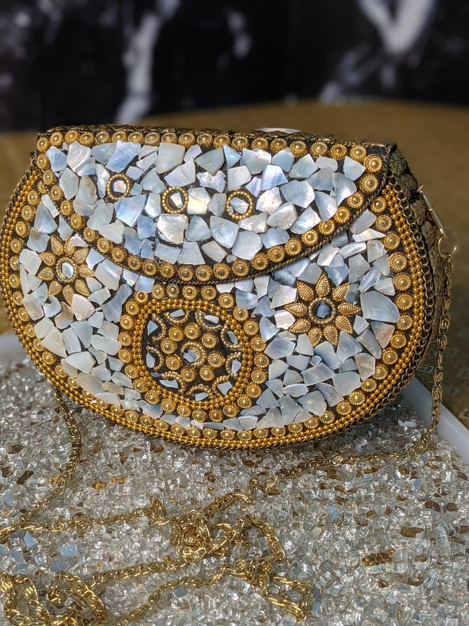Mosaic Tile Clutch, Handbag, Bridesmaid Gifts, South Asian Gifts ...