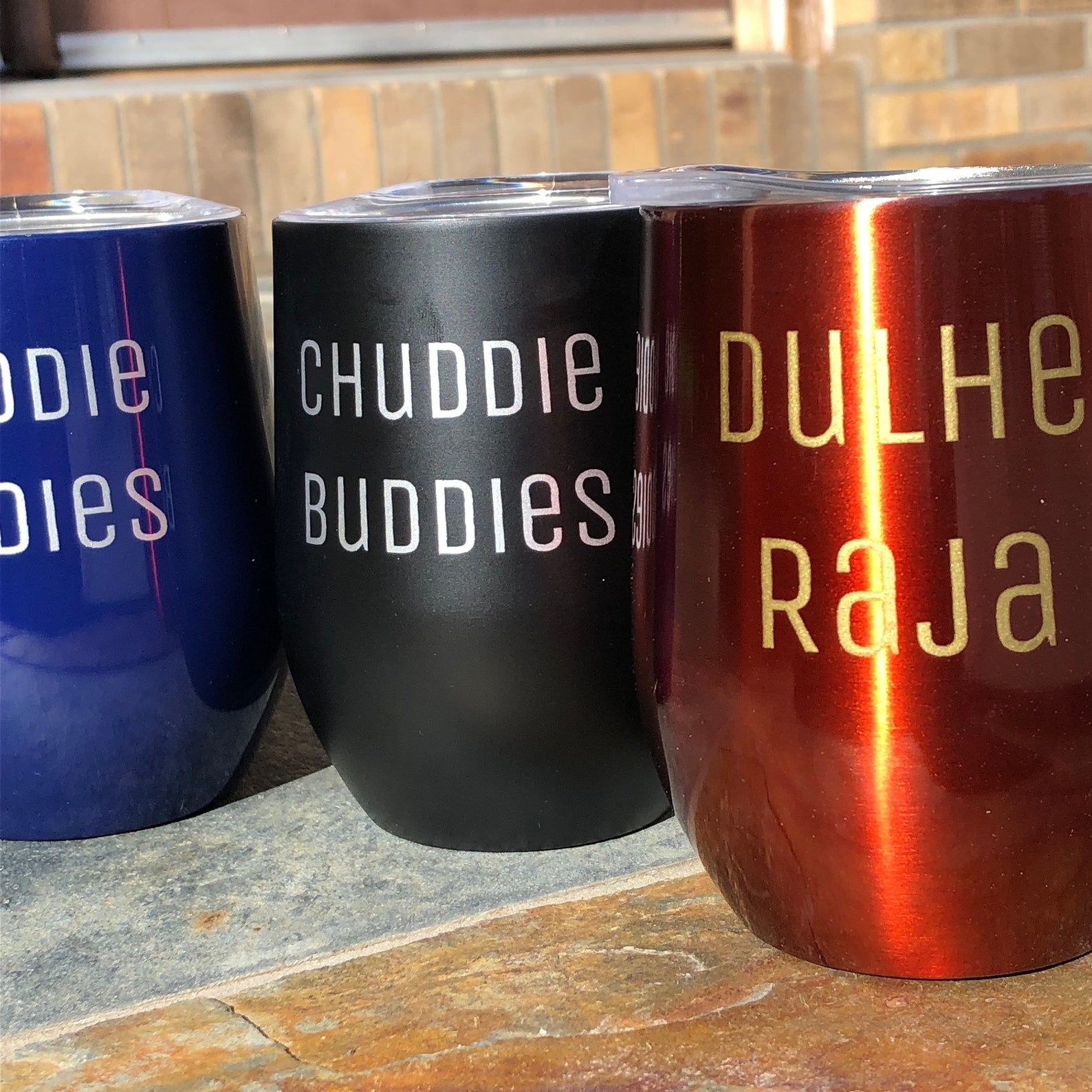 Chuddie Buddies Steel Tumblrs, Wine Tumblrs, Dulhan, Dulhe Raja, Saheli ...