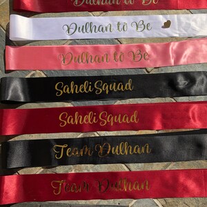 Dulhan to Be Sashes, Indian Wedding, South Asian Bride, Saree Sisters ...