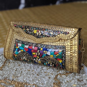 Mosaic Tile Clutch, Handbag, Bridesmaid Gifts, South Asian Gifts ...