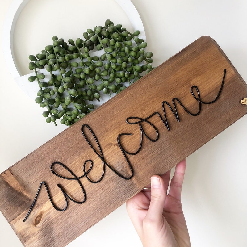 Welcome Home Decor - Etsy