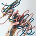 Wooly Words • Wire Art • Kids Decor • Colourful Wire Words • Children’s ...