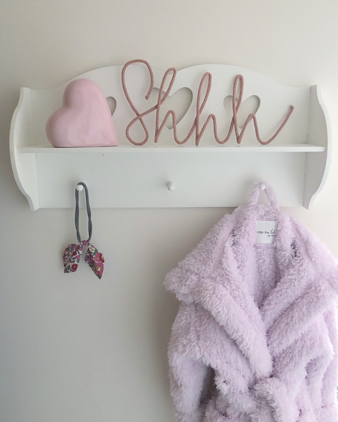 Wooly words kids decor colourful words childrens | Etsy