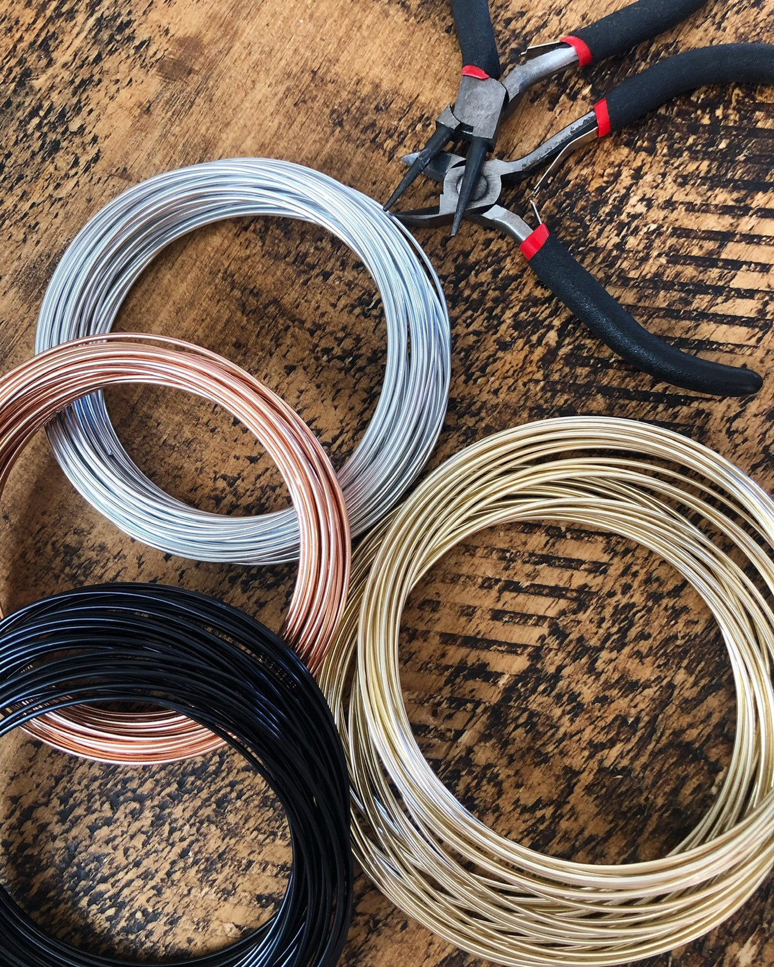 Circle Plaques Wireword Art Round Signs Gifts for Newly - Etsy