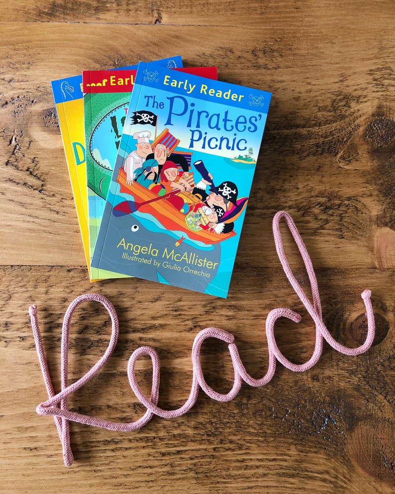 Wooly Words Wire Art Kids Decor Colourful Wire Words | Etsy