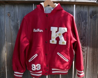 Letterman jacket | Etsy