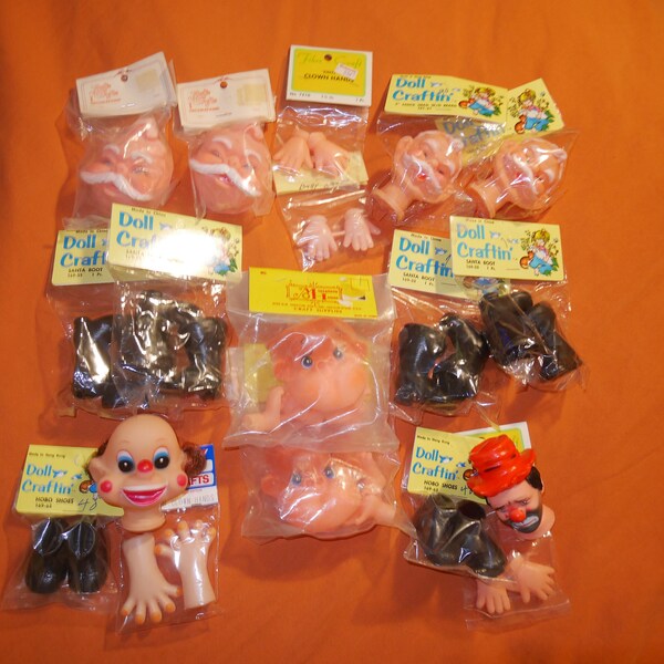 Santa Doll Parts - Etsy