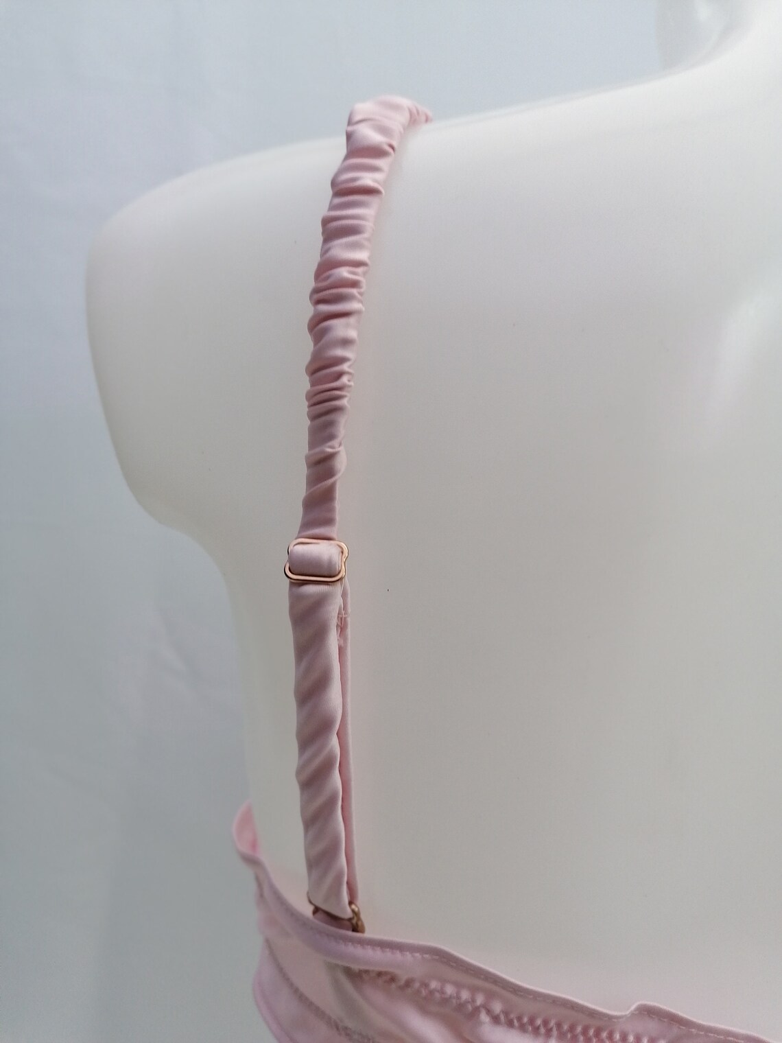 Babe Ruffle Silk Satin Bralette - Etsy