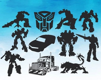 Transformer svg | Etsy