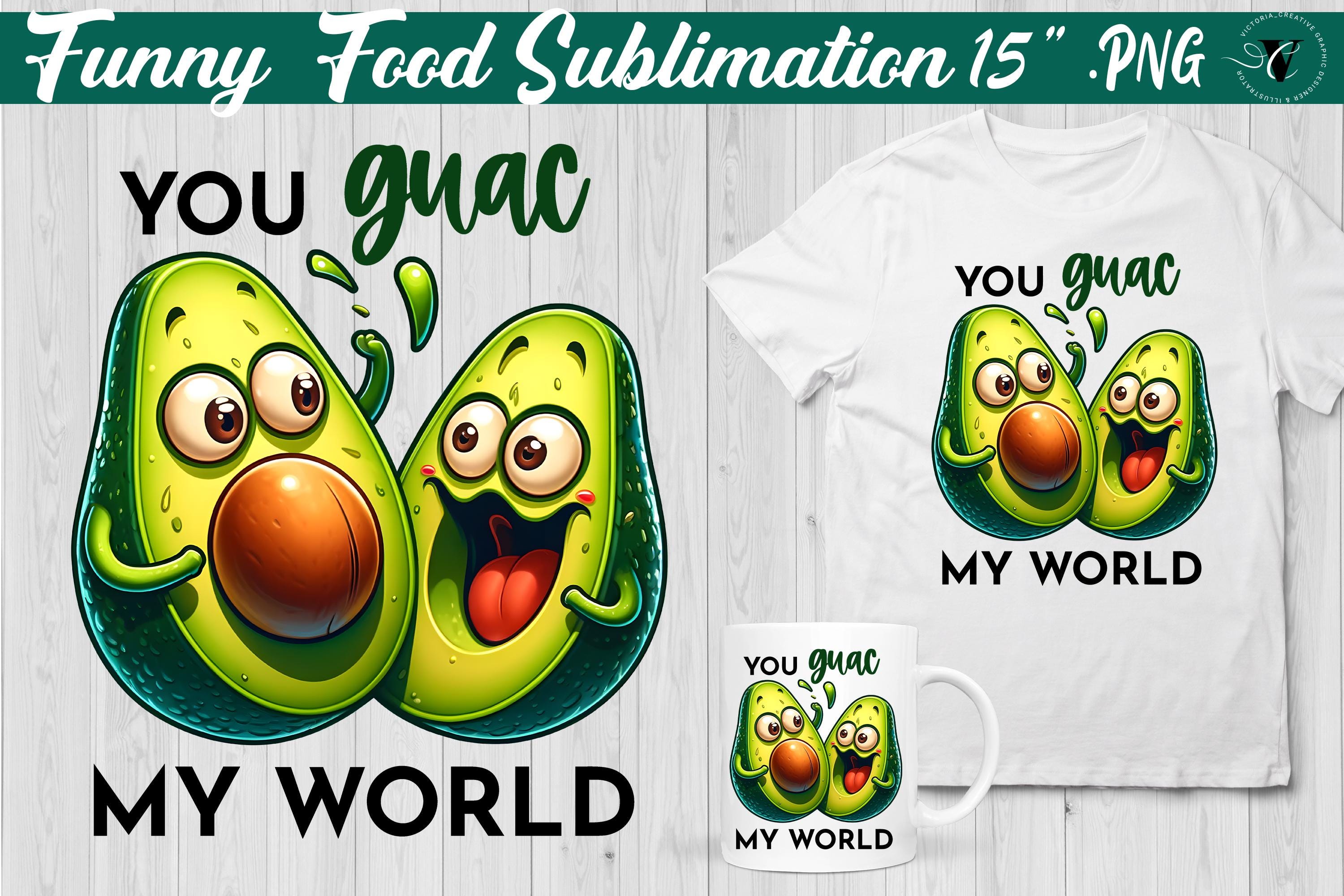 Funny Food Theme Pun Clipart Bundle | Punny Food PNG Set | Kawaii ...