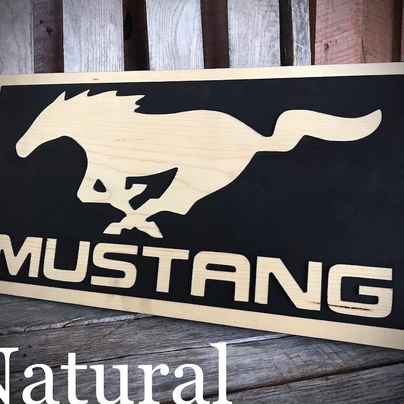 Mustang Garage Sign - Etsy
