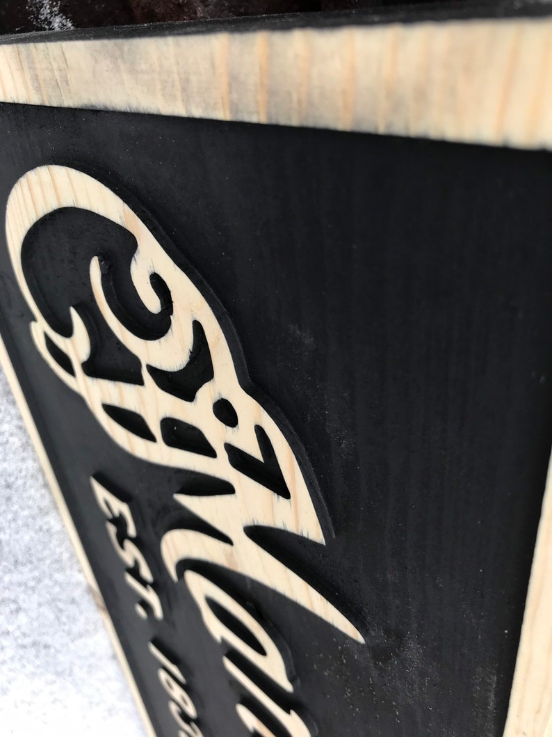 Martin Guitar Sign Wood Carved Sign Cf Martin - Etsy